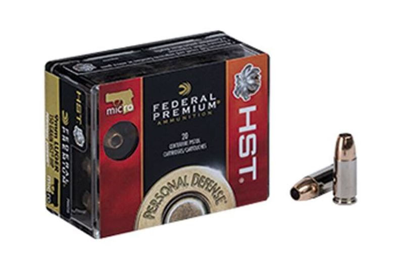 Federal Premium HST 9mm 150GR JHP 20 Rounds