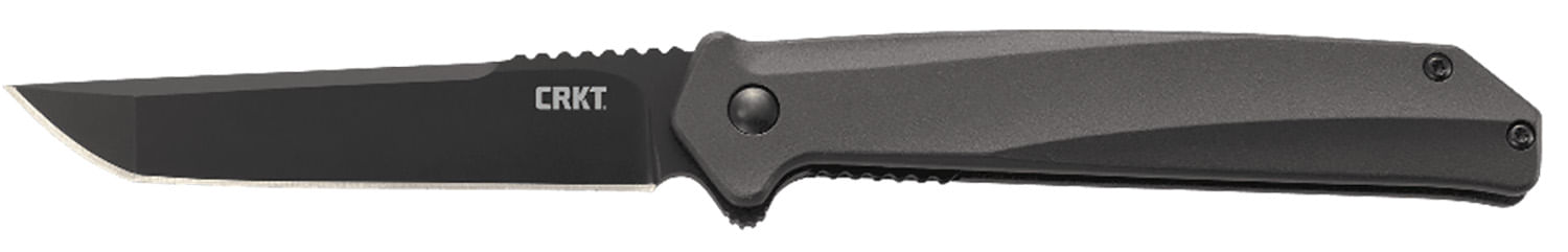 CRKT Helical Black Folding Knife w/ D2 Oxide Blade