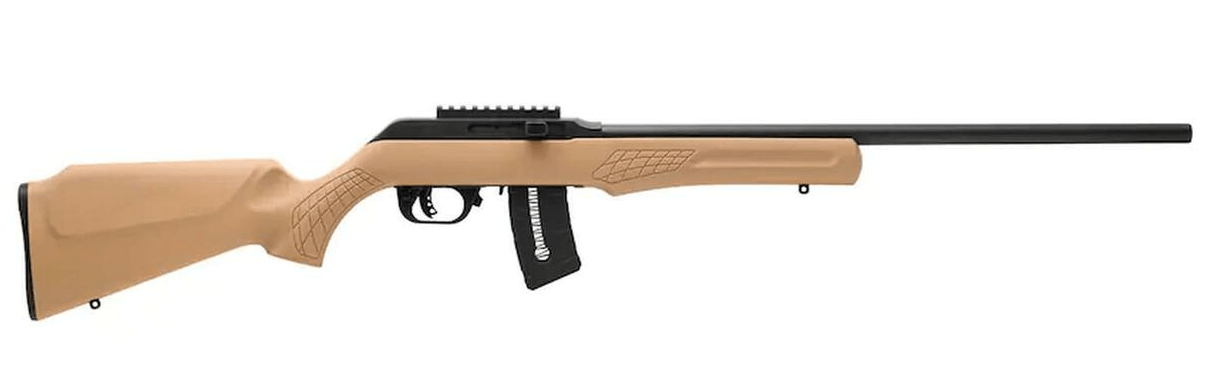 Rossi RS22 .22 WMR Semi Auto Rimfire Rifle 18" Barrel Tan Synthetic Stock